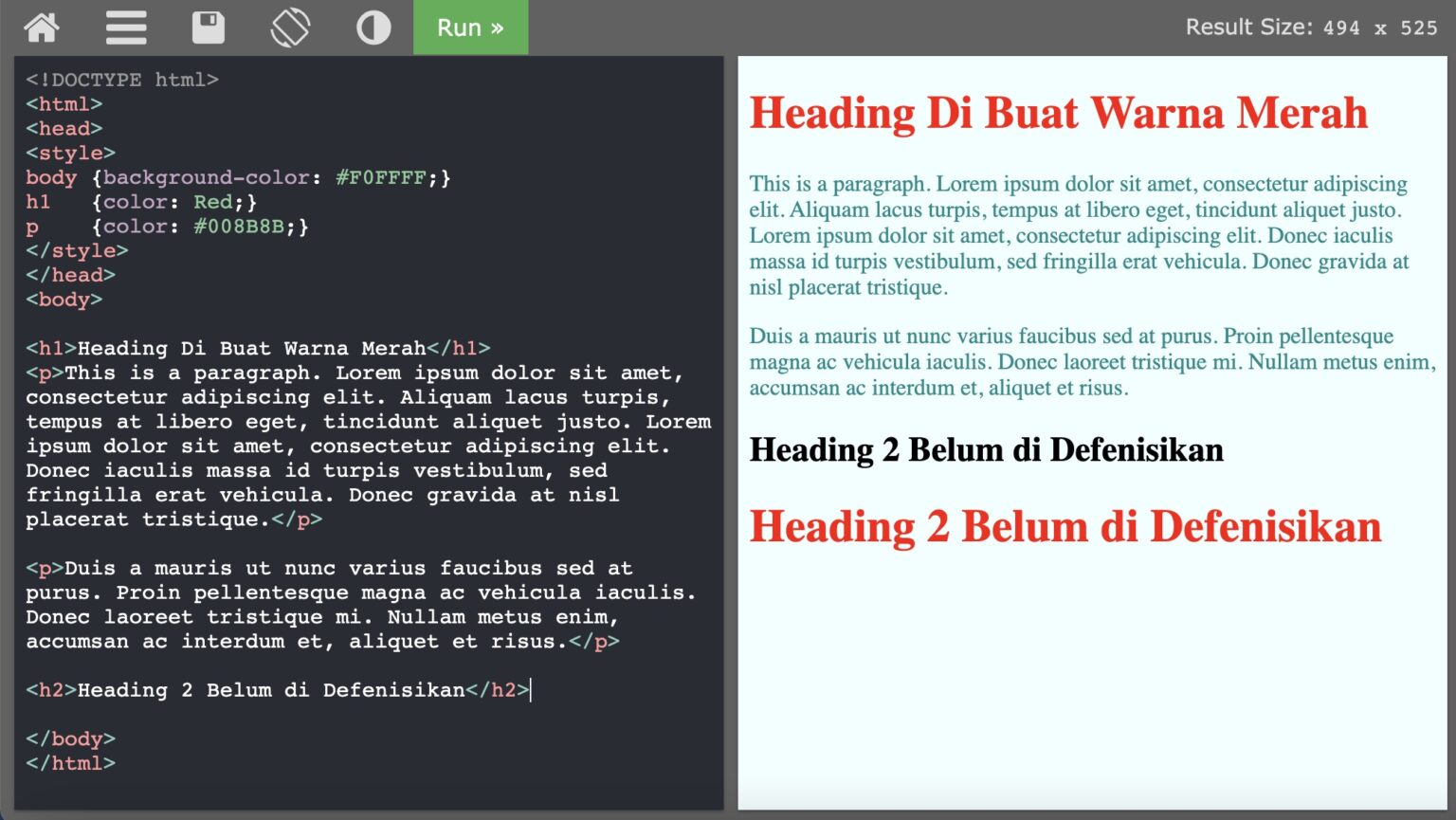 Belajar HTML - Cascading Style Sheet (CSS) - Matamu