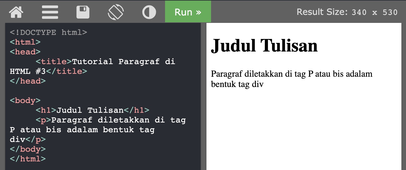 Belajar HTML - Struktur Dasar Document HTML - Matamu
