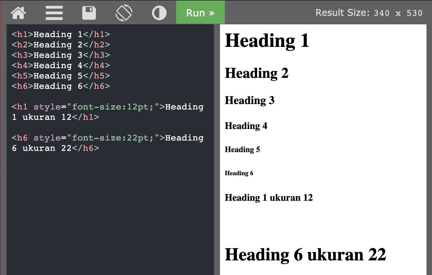 Belajar HTML - Membuat Heading dan Paragraf - MATAMU Belajar HTML - Membuat Heading dan Paragraf - MATAMU