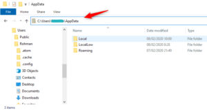 Cara Memmunculkan Hidden Folder AppData di File Explorer OS Windows ...
