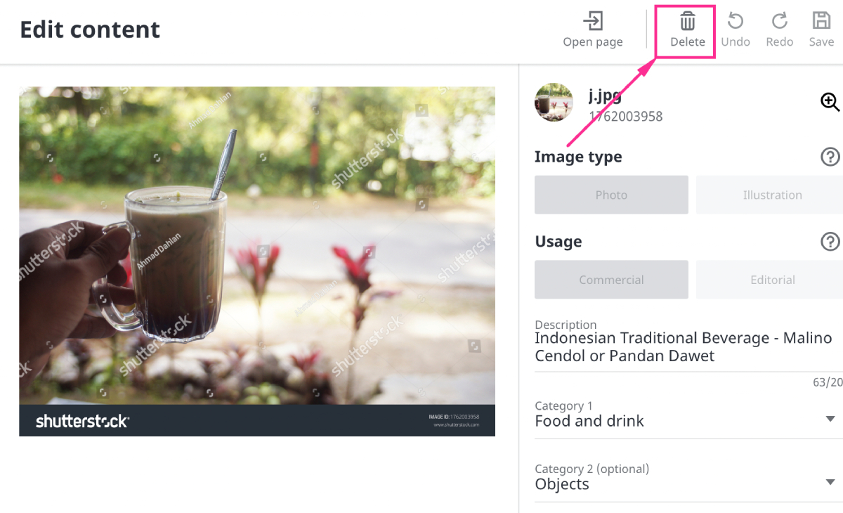 Cara Menghapus Foto di Shutterstock - Matamu