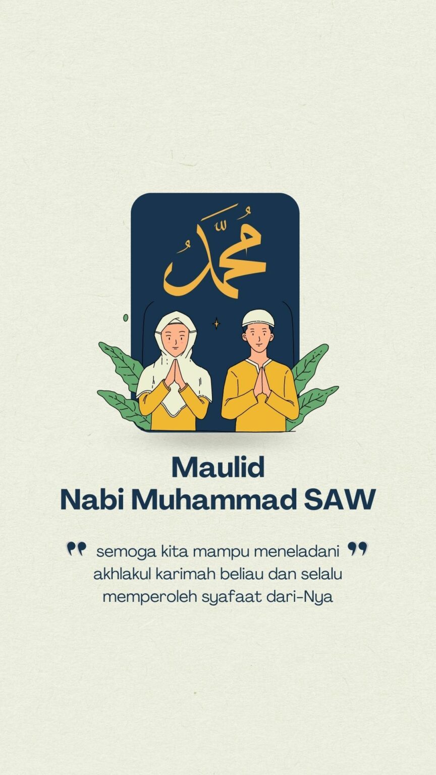 Ucapan Maulid Nabi Muhammad SAW, 12 Rabiul Awal 1444 H - Matamu